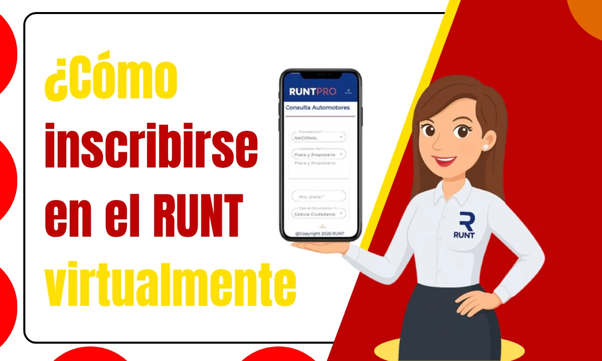 ¿Como Inscribirse en el RUNT Virtualmente 2026?